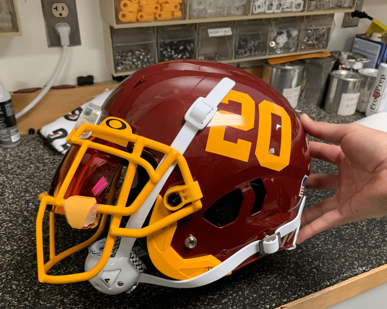 Washington Football Team unveils new-look helmets for first time ...