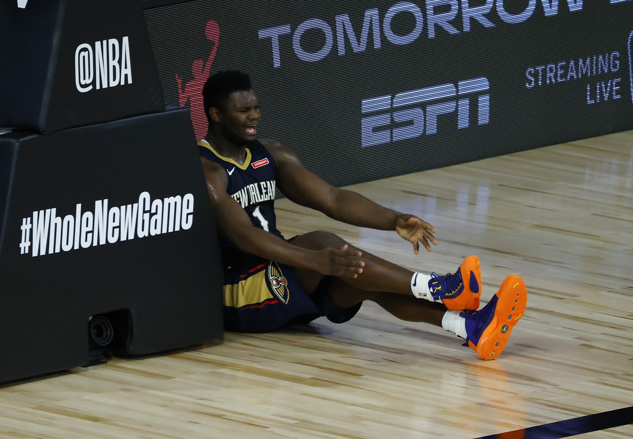 Zion Williamson struggling with lack of playing time, says it's 'very ...